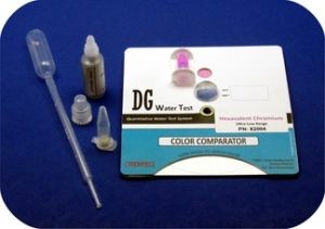 Chromium 6 Water Test UL Narrow Span DG Water Test Kit