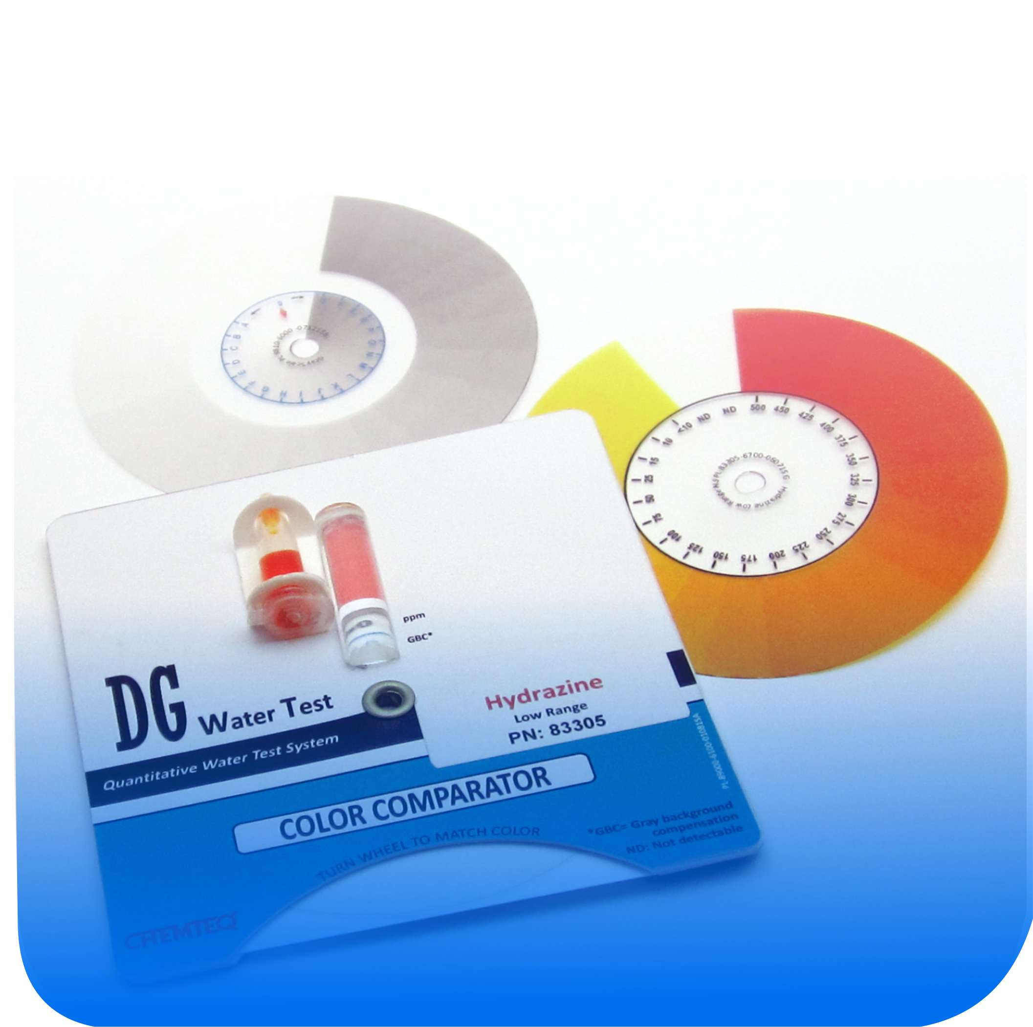 Hydrazine Low Range Narrow Span DG Water Test Kit