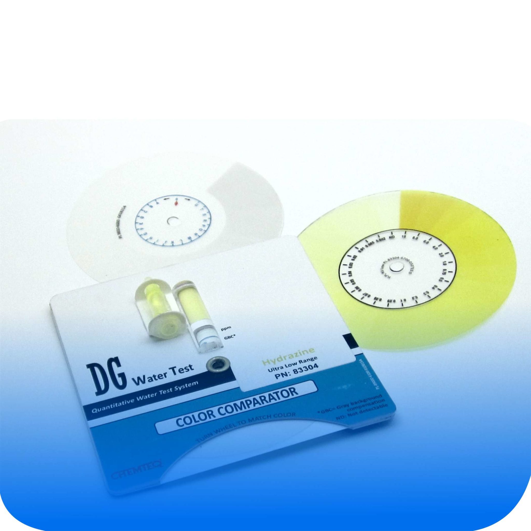 Hydrazine DG Water Tests Kits for the determination of hydrazine in water