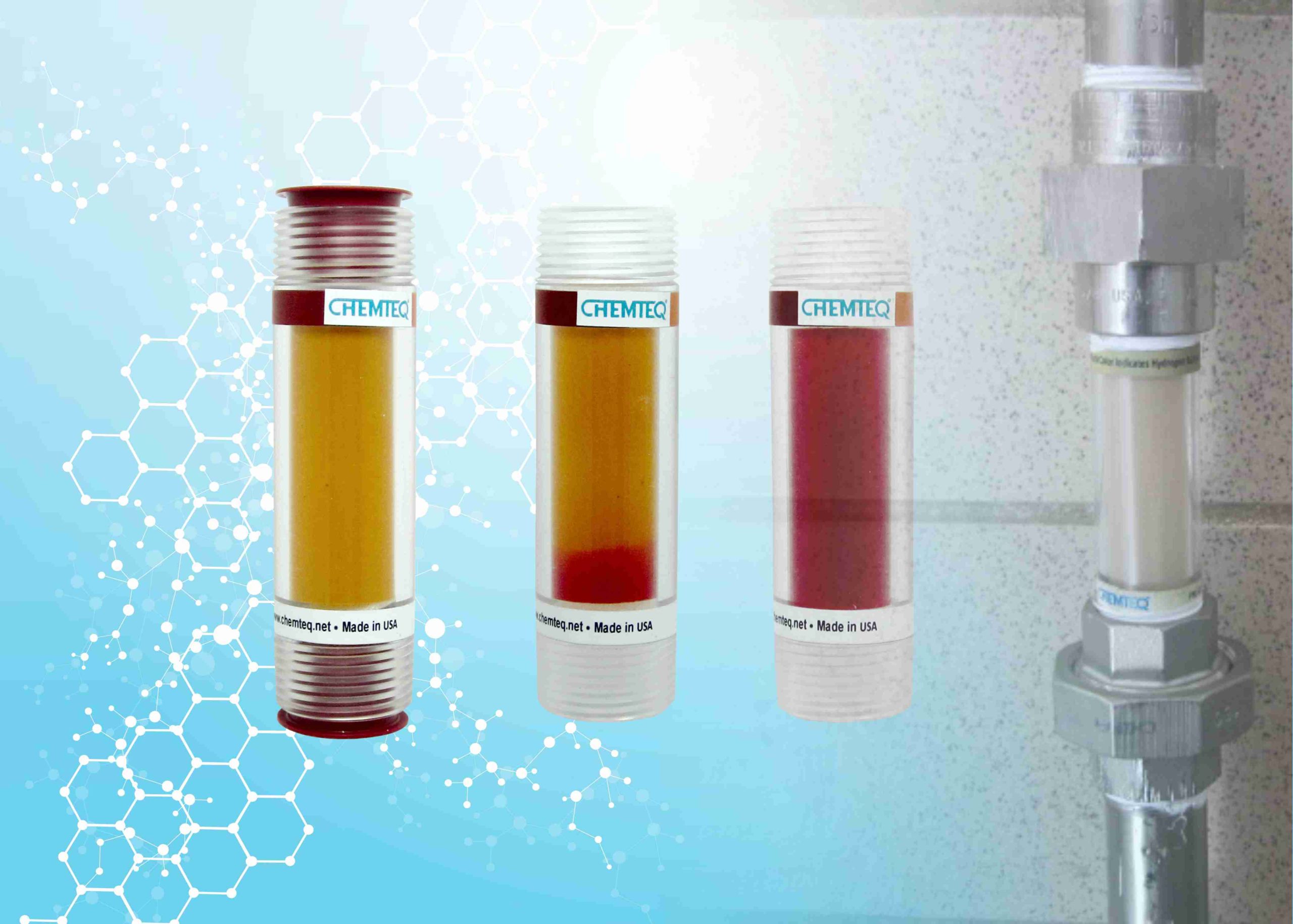 Acid Vapors Breakthrough Indicator-Inline. Reliable and cost effective.