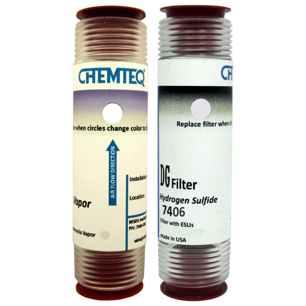 DG Filters 7400 Series with end-of-service life indicators (ESLI)