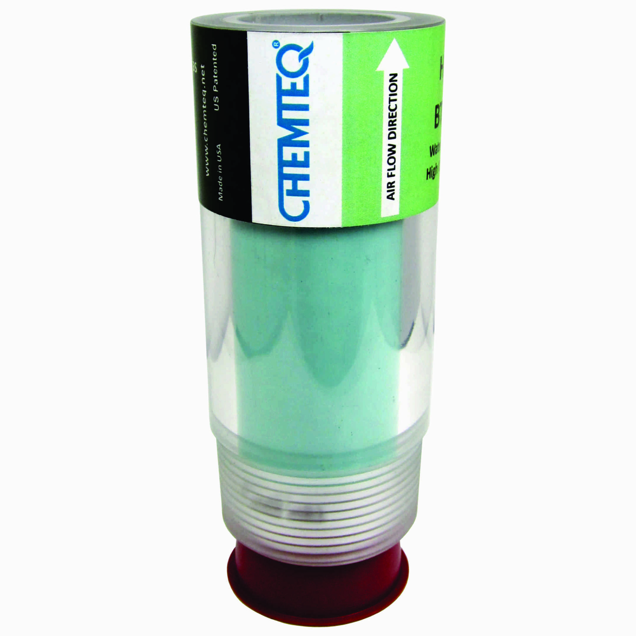 Hydrogen Sulfide Breakthrough Indicator Sticker for sewer manhole filters