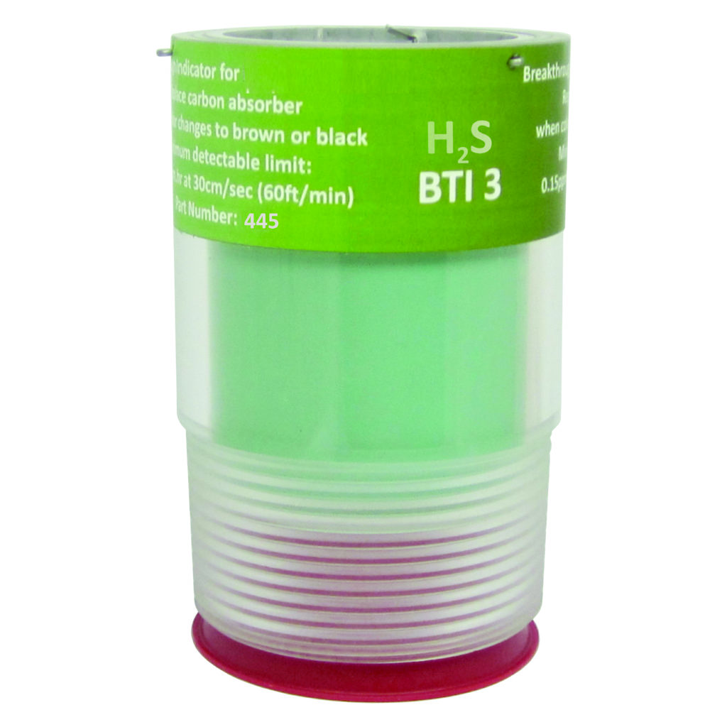 Hydrogen Sulfide Breakthrough Indicator (BTI3). Reliable and effective.