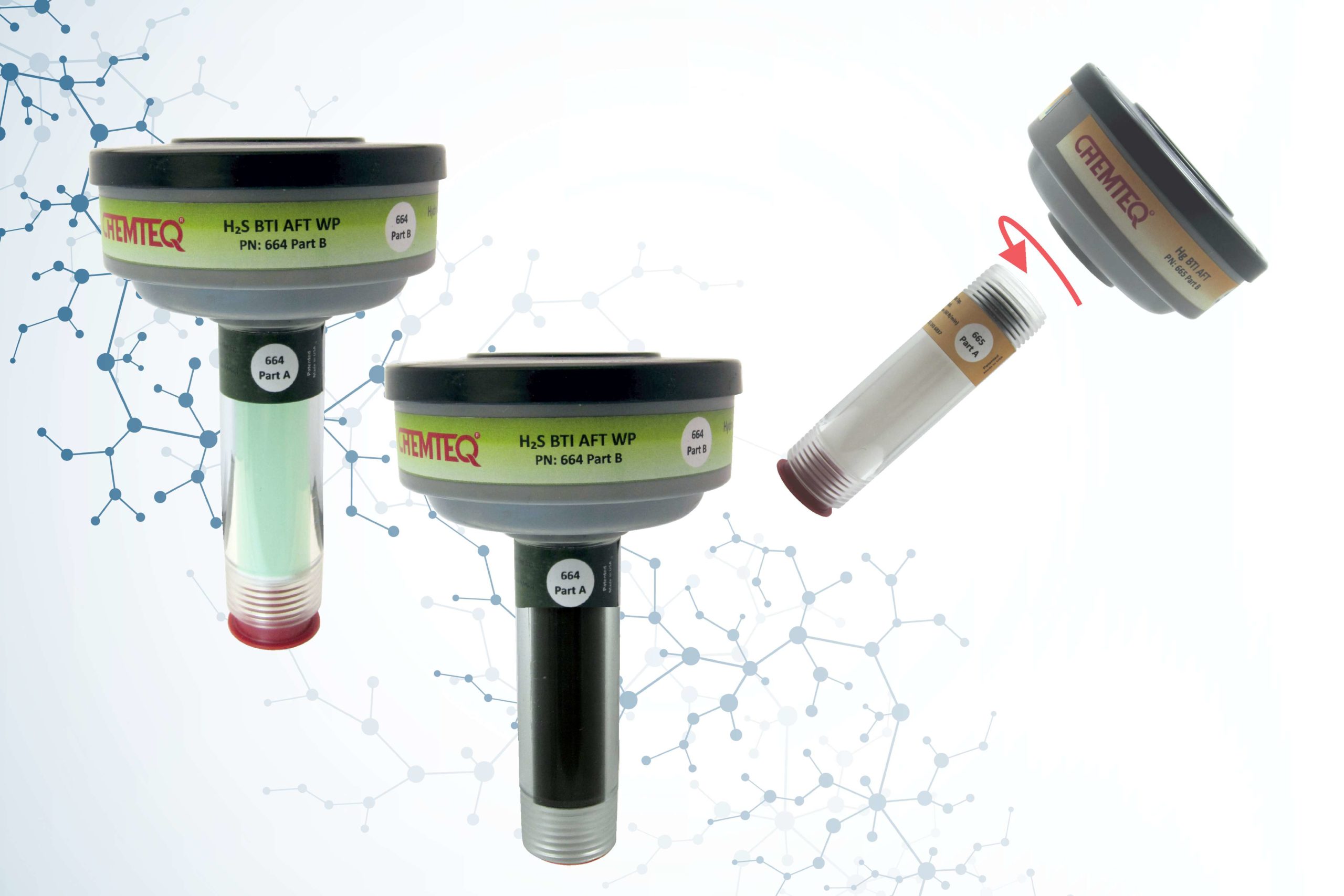 Hydrogen Sulfide Breakthrough Indicator (BTI-AFT) WP