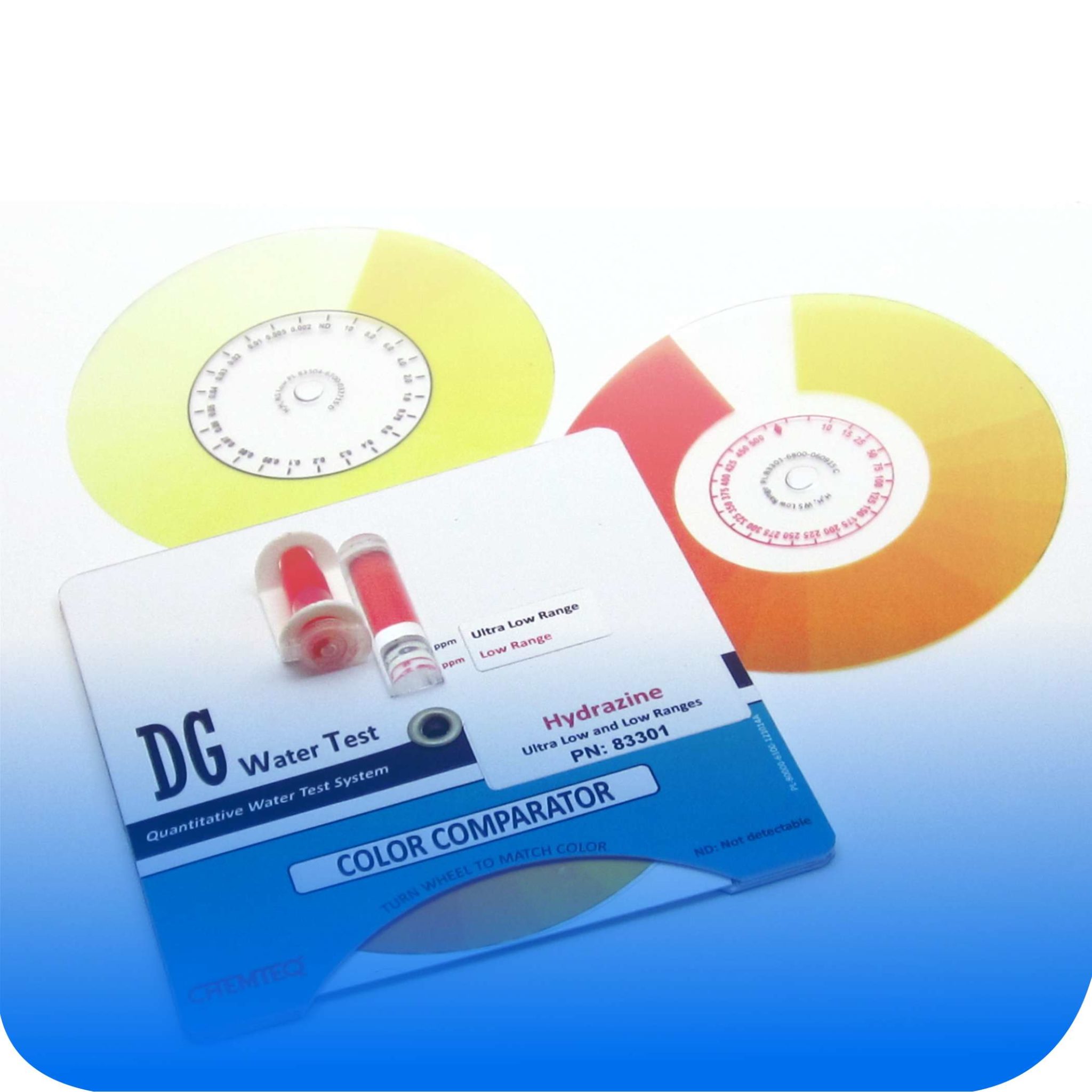 DG Water Analysis Kits for chromium 6 and hydrazine