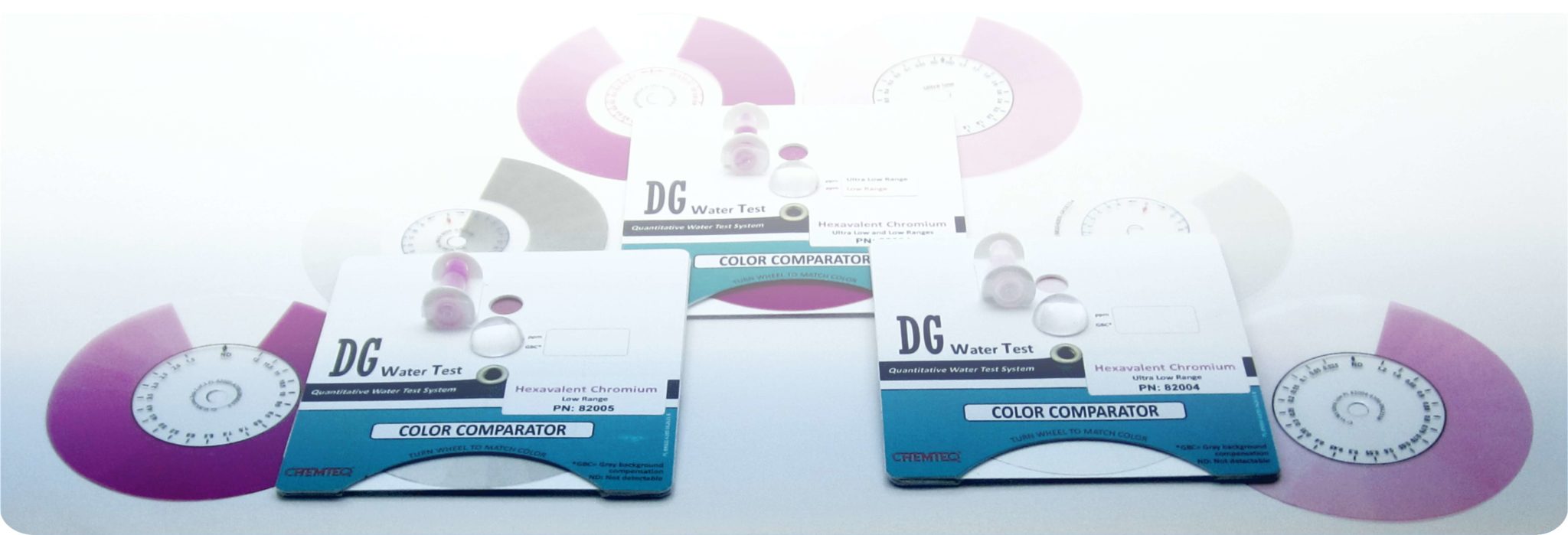 Chemteq Hexavalent Chromium DG Water Test Kits