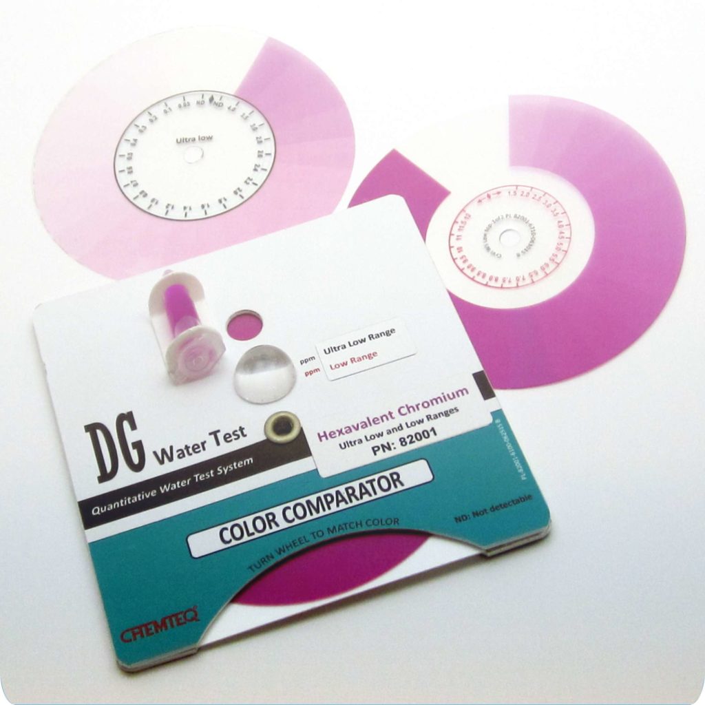 DG Water Analysis Kits for chromium 6 and hydrazine