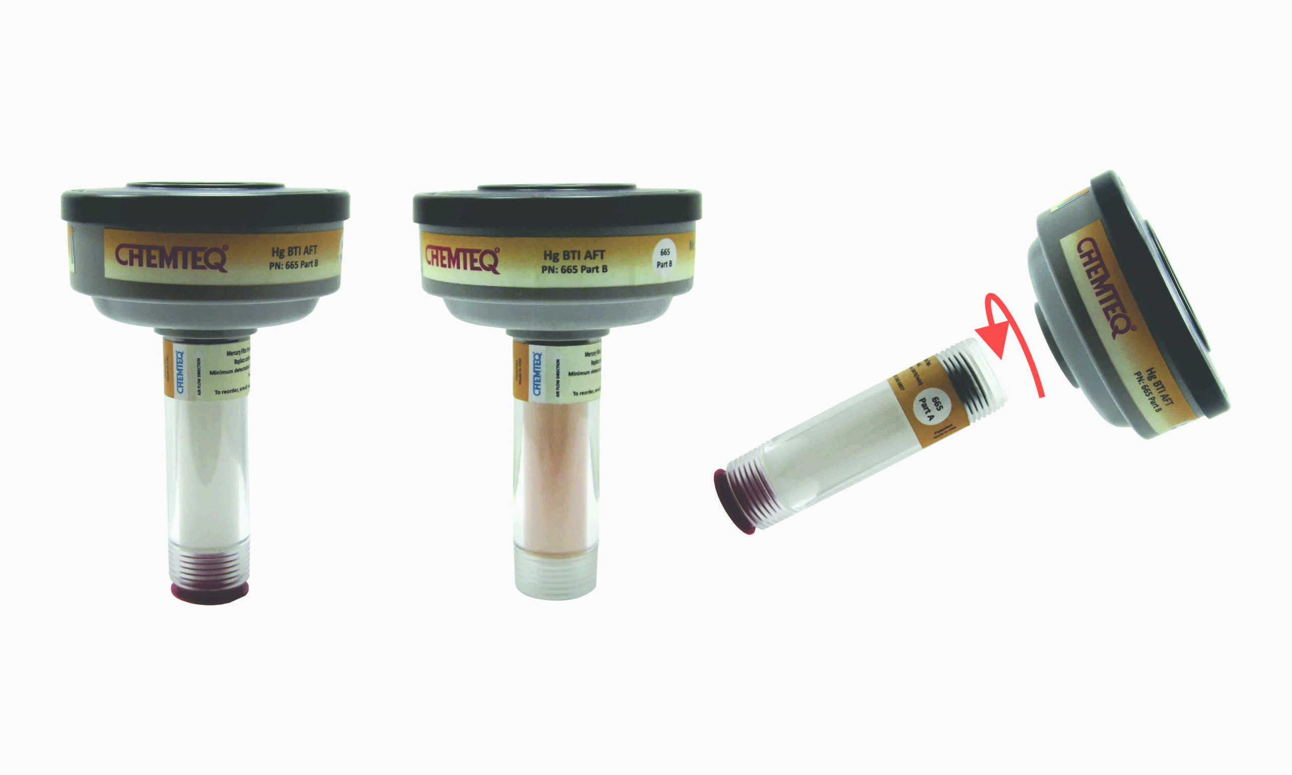 BTI AFT - Breakthrough Indicator with Auxiliary Filter Trap