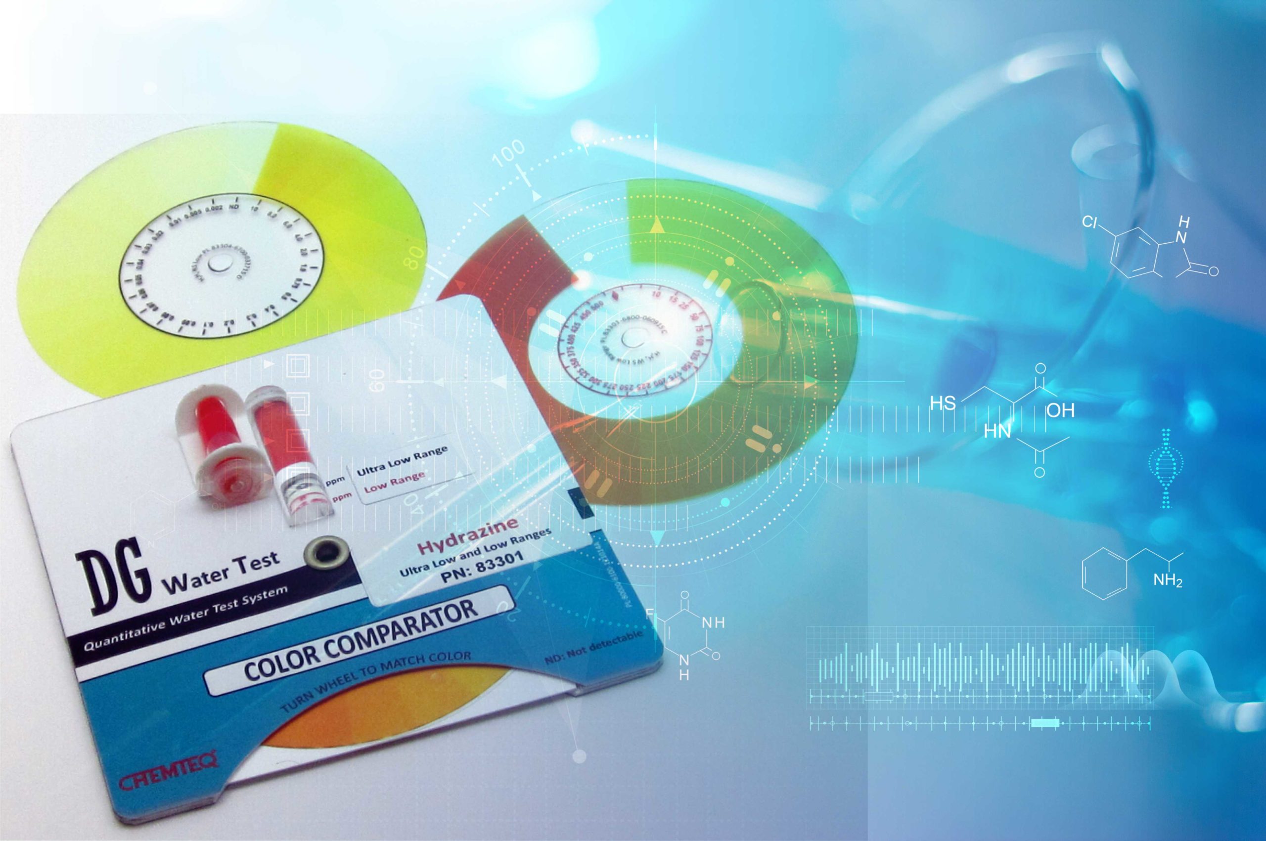 DG Water Analysis Kits for chromium 6 and hydrazine