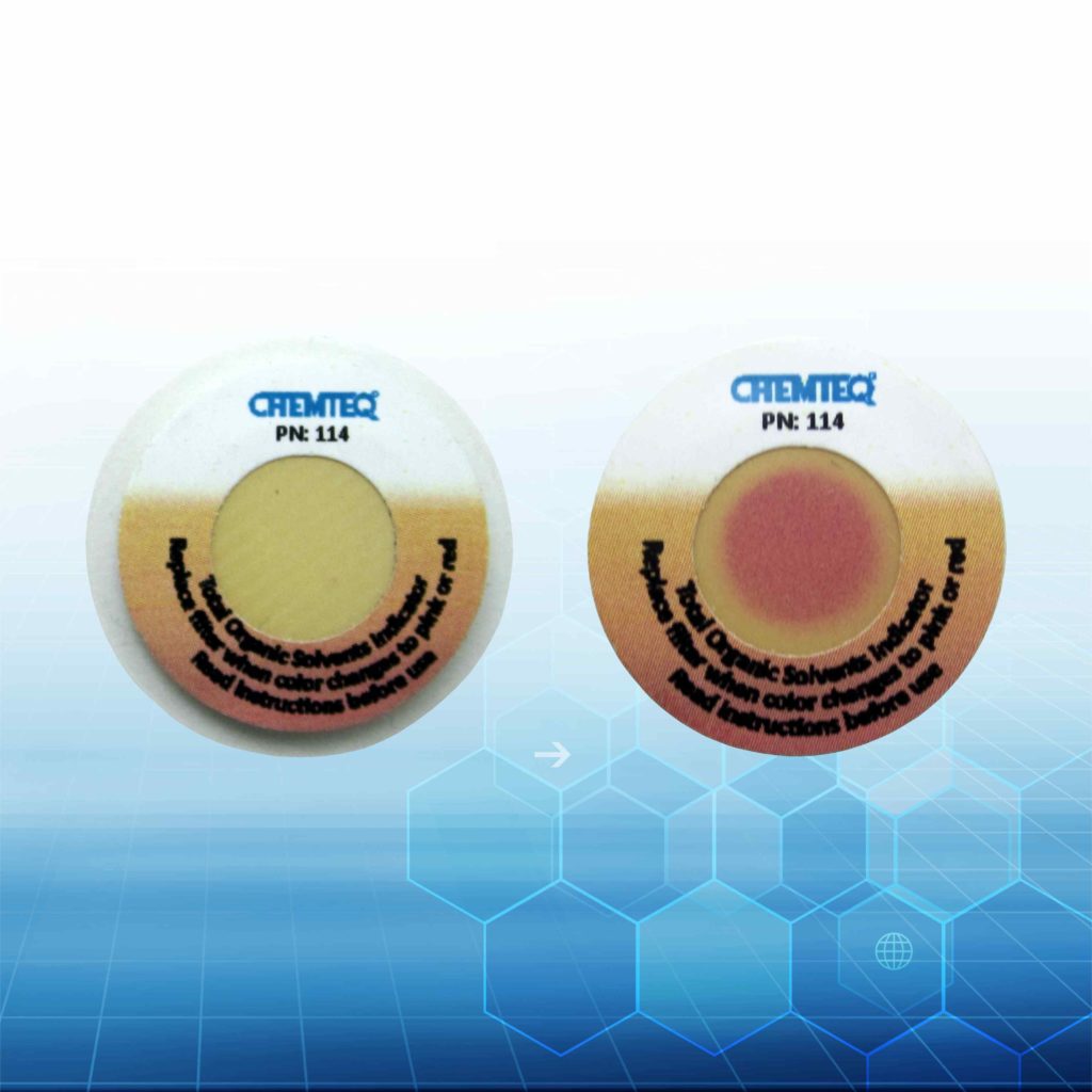 Filter change indicator Stickers for ductless hood & sewer manhole filters