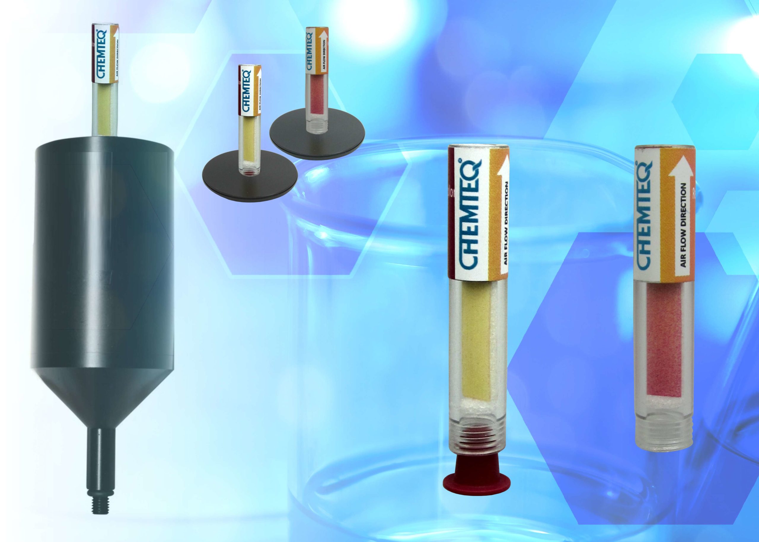 Organic Vapors Filter Breakthrough Indicator Low-Flow-Filters V