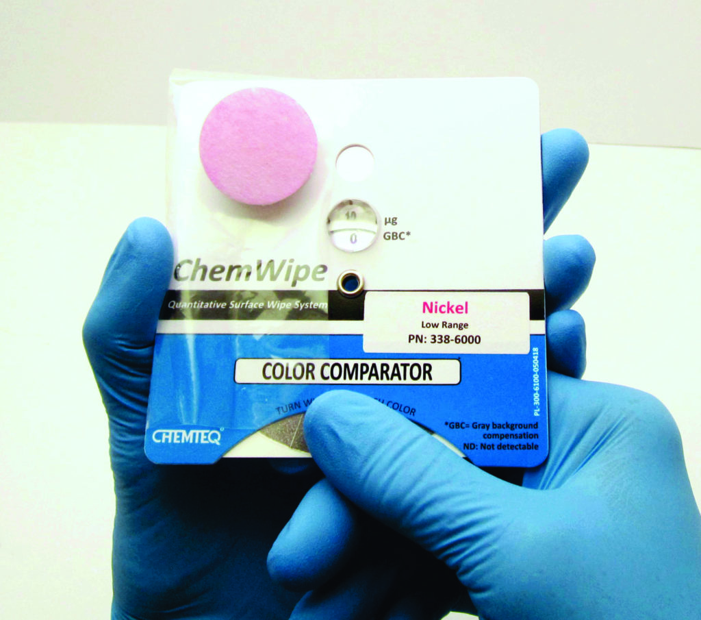 Nickel II Compounds Color Comparator - Chemteq Inc.